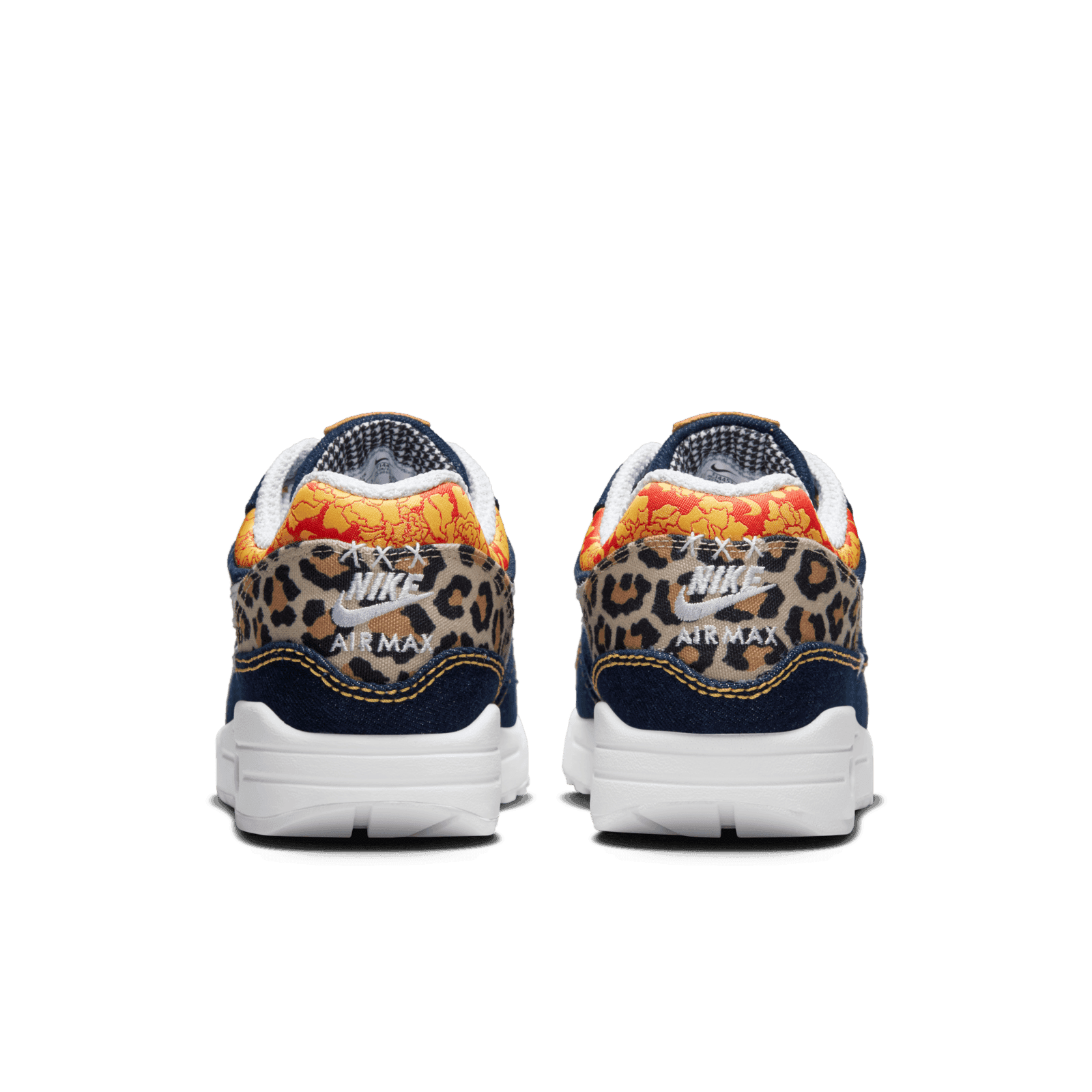 Nike Air Max 1 Premium Denim Animal Print - FJ4452-432
