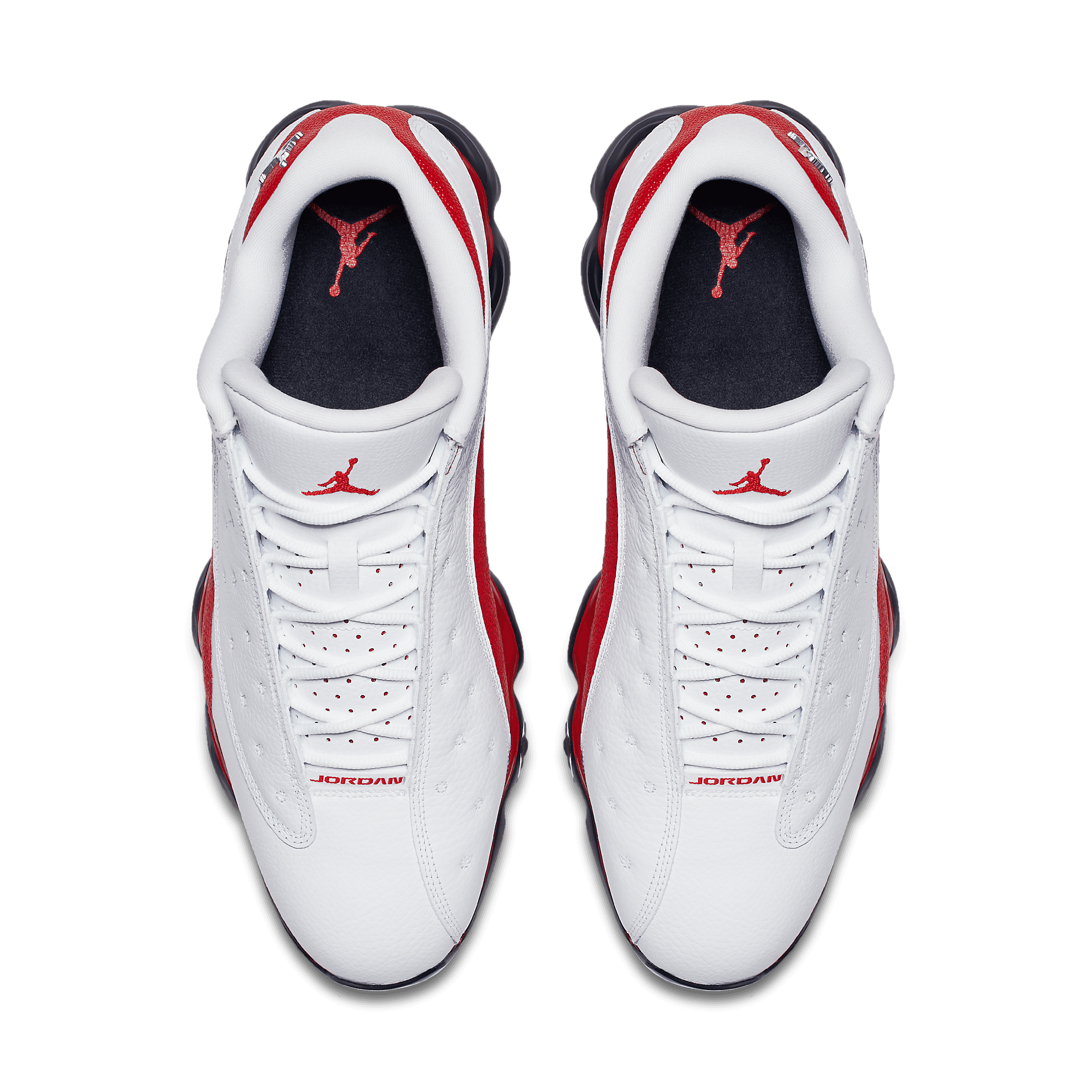 Air Jordan 13 Retro Golf Cleat White Red - 917719-101