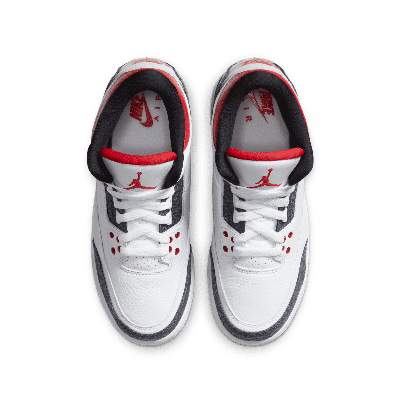 Air Jordan 3 Retro SE Fire Red Denim (GS) - CZ6634-100