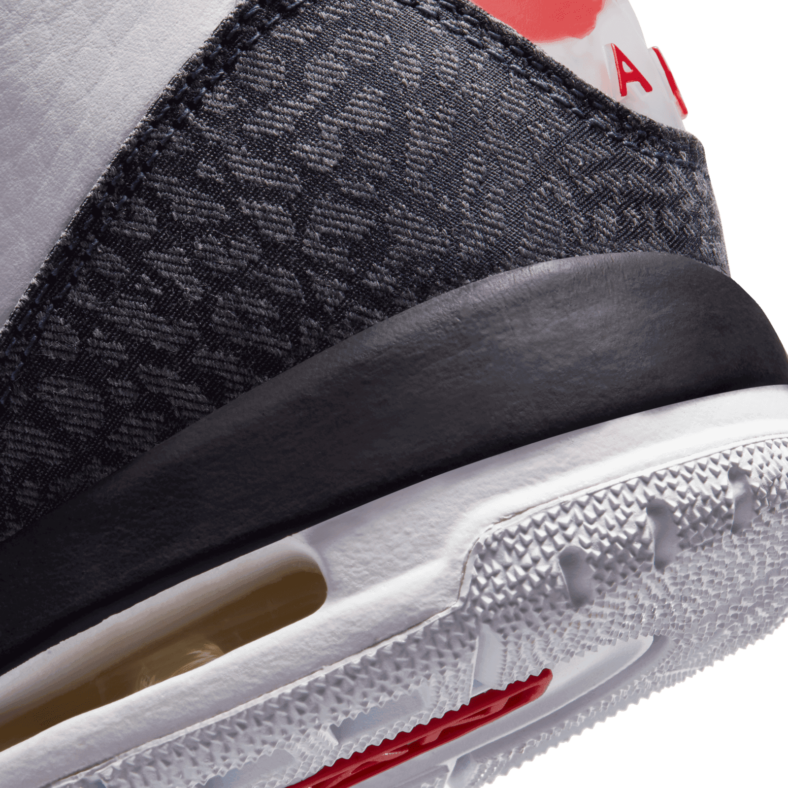 Air Jordan 3 Retro SE Fire Red Denim (GS) - CZ6634-100