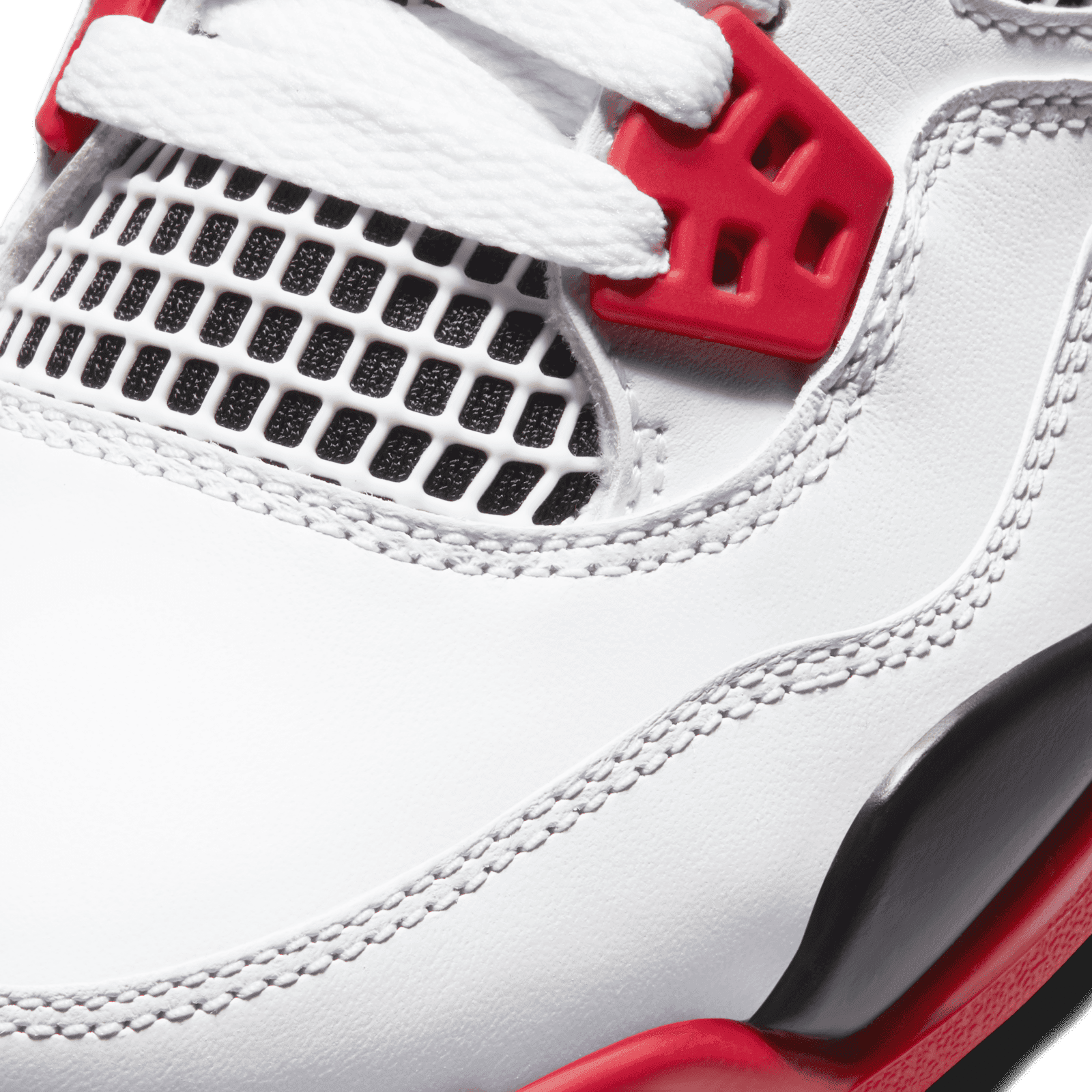 Air Jordan 4 Retro Fire Red (2020) (GS) - 408452-160