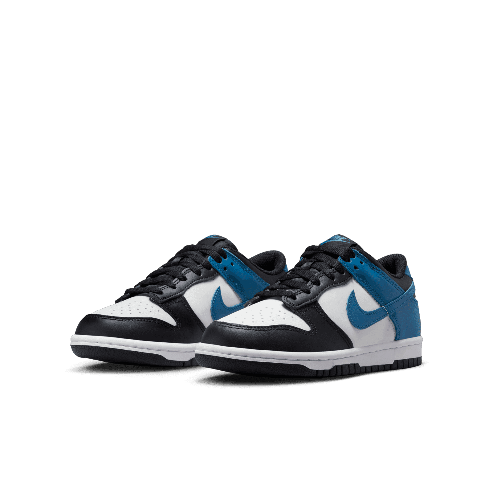 Nike Dunk Low Black Industrial Blue (GS) - DH9765-104
