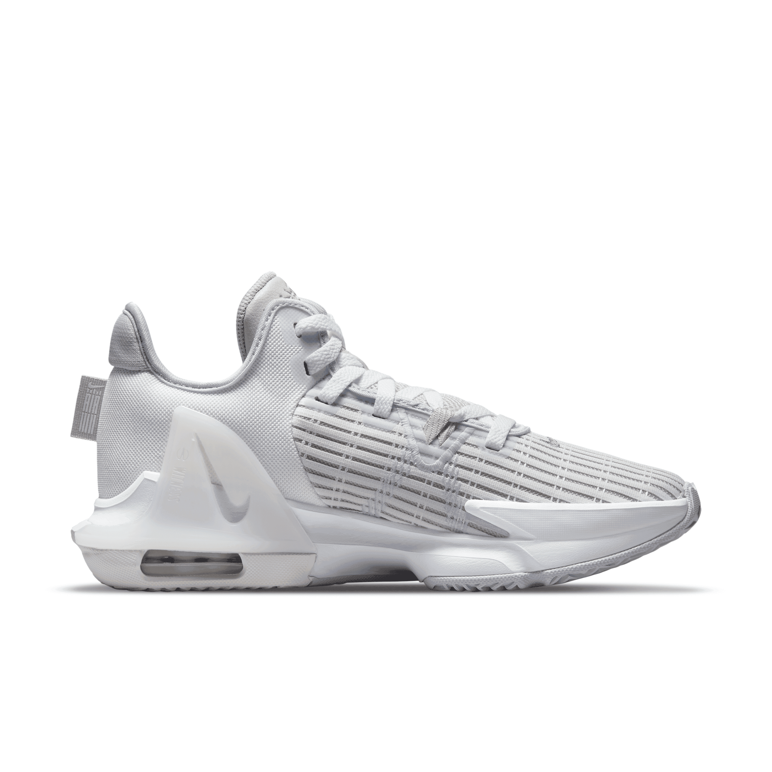 Nike LeBron Witness 6 'Summit White Metallic Pewter' - CZ4052-102 ...