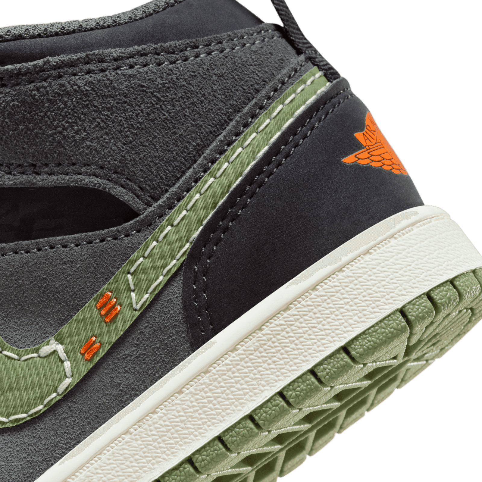 Air Jordan 1 Mid SE Craft PS 'Anthracite Light Olive' - FD9094-003 ...