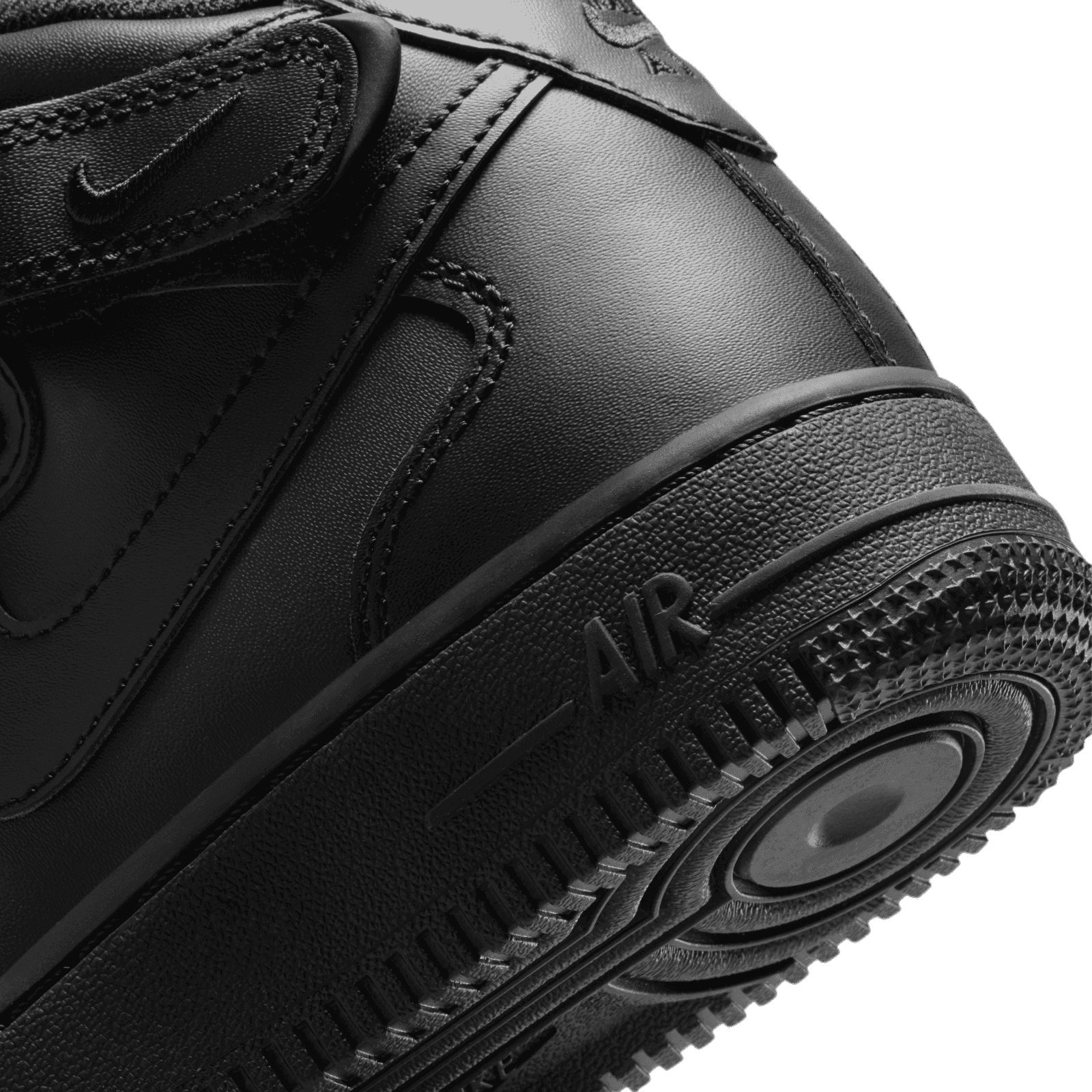 Nike Air Force 1 Mid LE GS 'Triple Black' - DH2933-001 Release Info