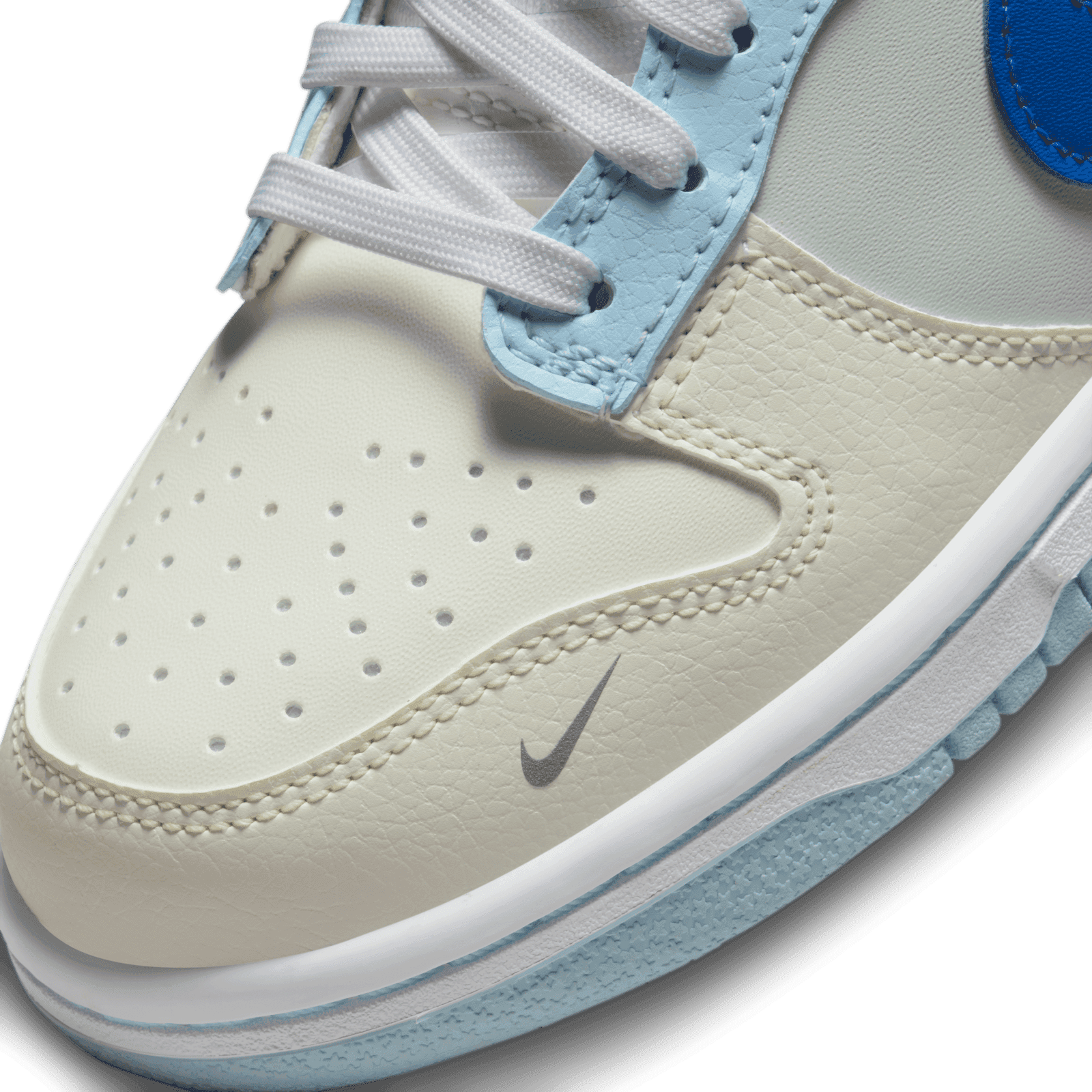 Fresh Pastel Hues Grace The Nike Dunk Low Ivory Hyper Royal Fresh Pastel Hues Grace The Nike Dunk Low Ivory Hyper Royal