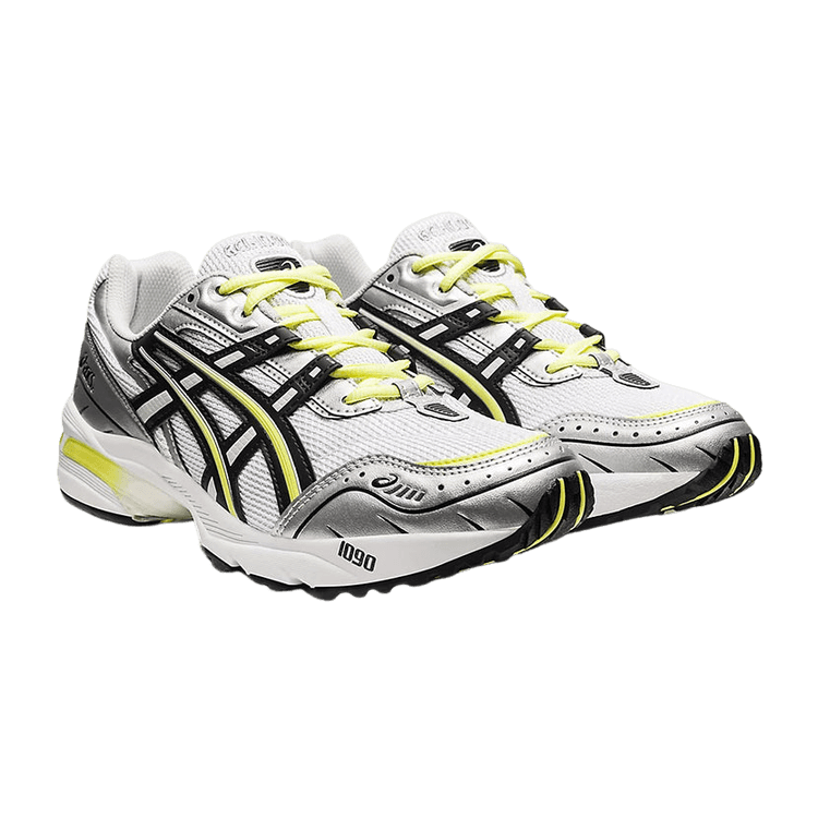 ASICS Gel 1090 White Silver Yellow - 1201A484-100 Raffles & Where to Buy