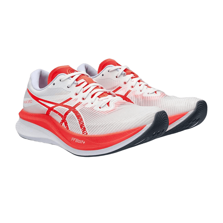 ASICS Magic Speed 3 White Sunrise Red (W) - 1012B652-100