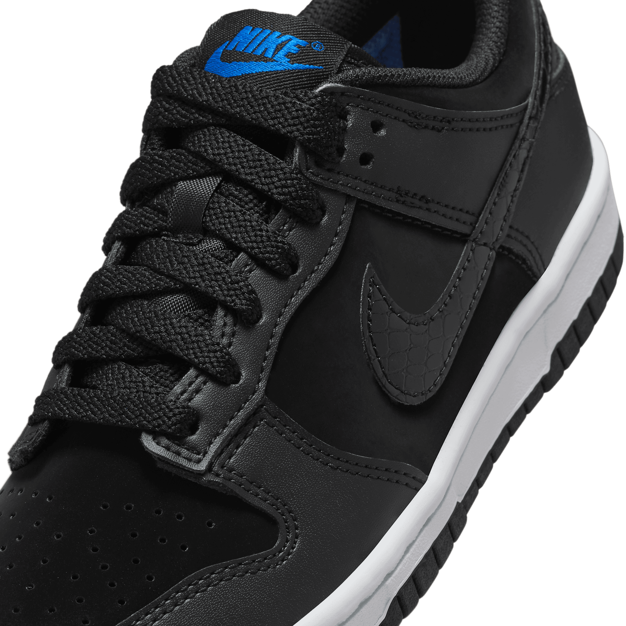 Nike Dunk Low Black Croc (GS) - FV7472-001 Raffles & Where to Buy