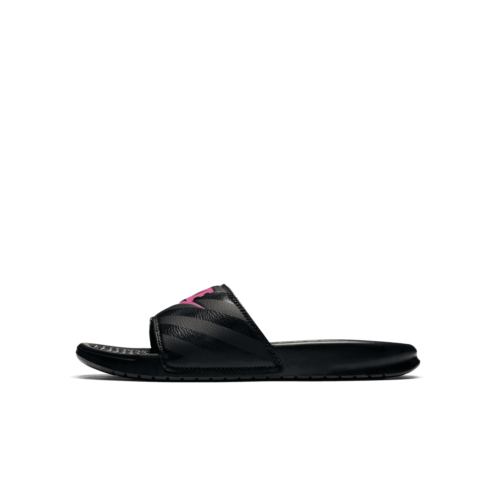 Nike Benassi Jdi Black Vivid Pink-Black (W) - 343881-061 Release Info