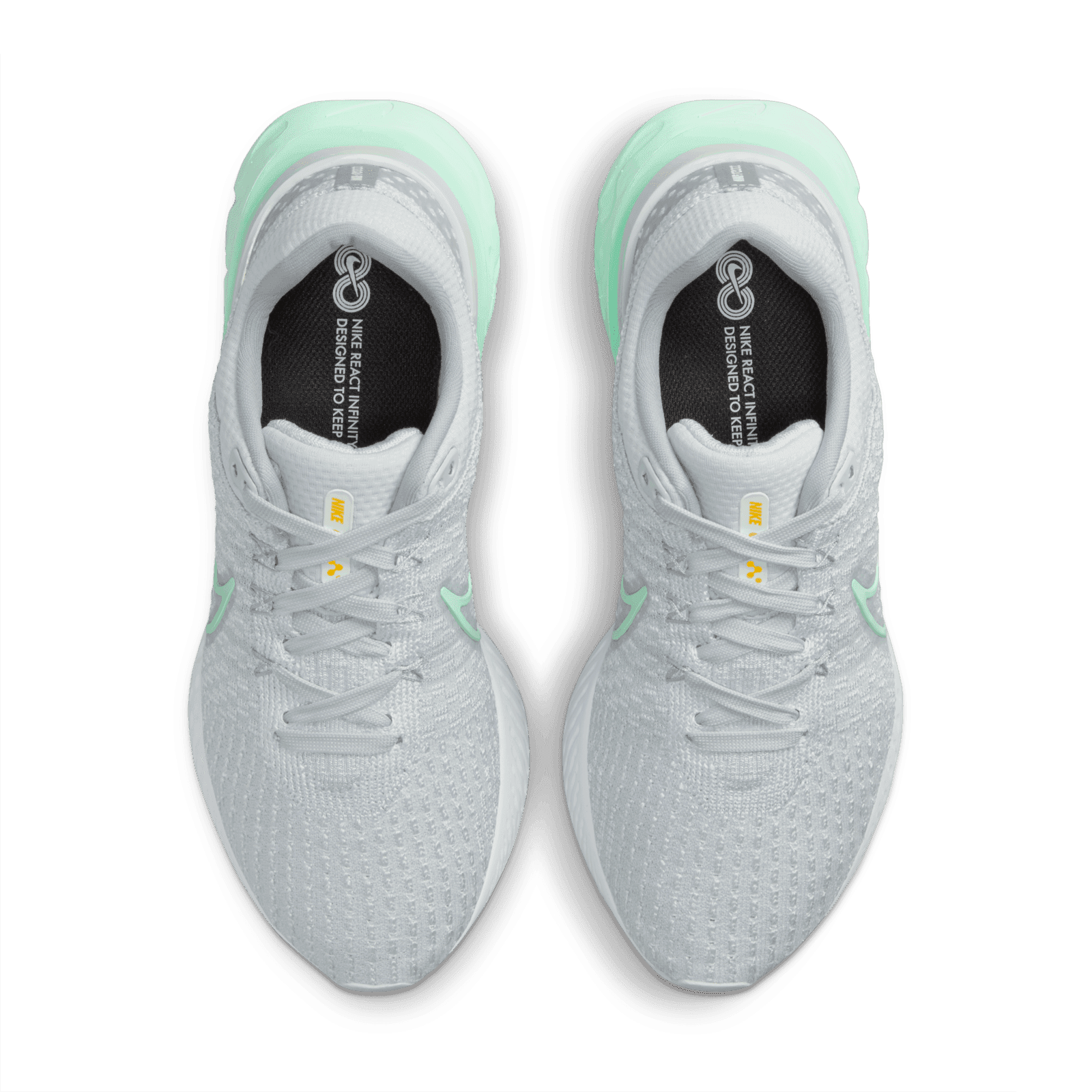 Nike React Infinity Run Flyknit 3 Pure Platinum Mint Foam (W) - DD3024 ...