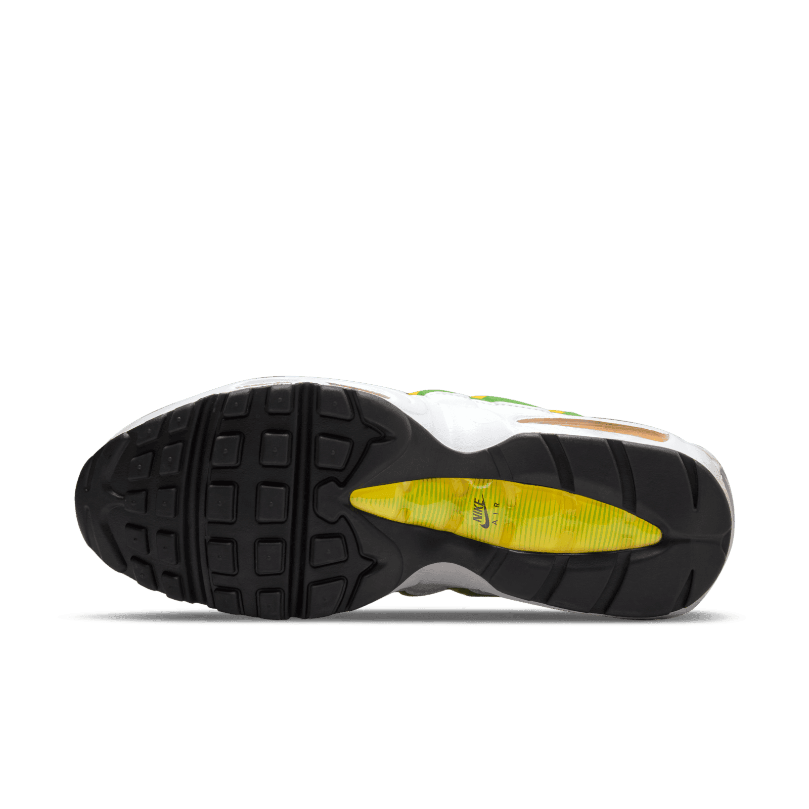 Nike Air Max 95 Essential White Green Apple Tour Yellow - DQ3429-100 ...