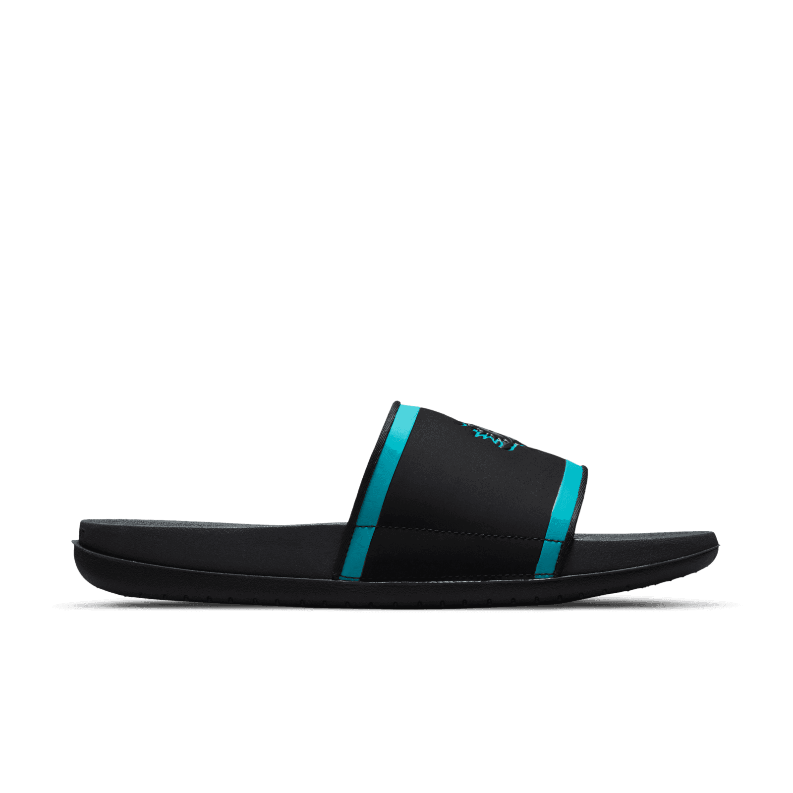 Nike Offcourt (NFL Miami Dolphins) Slides in Black - DD0520-001 Release ...