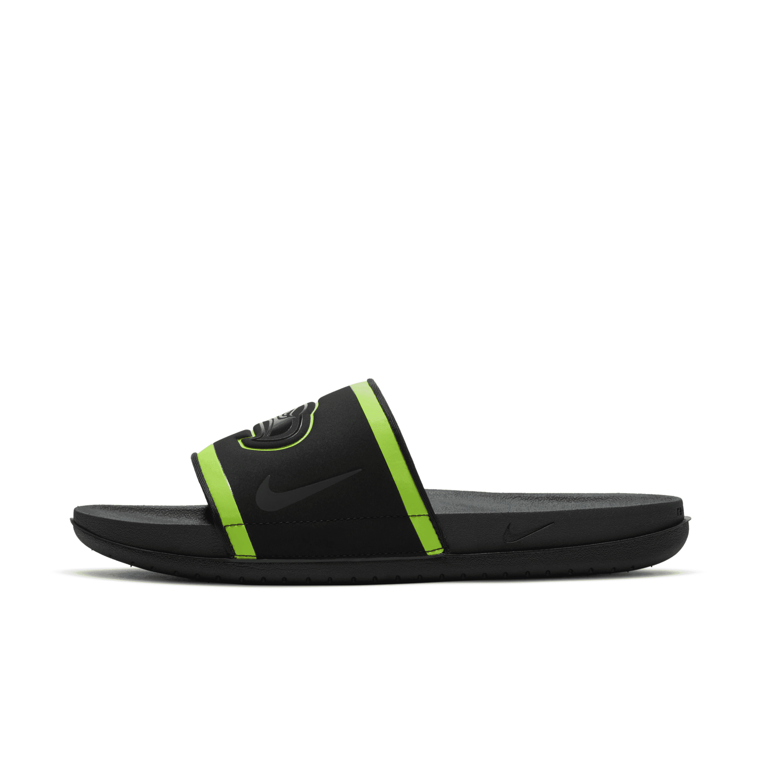 Nike Offcourt (NFL Seattle Seahawks) Slides in Black - DD0545-001 ...