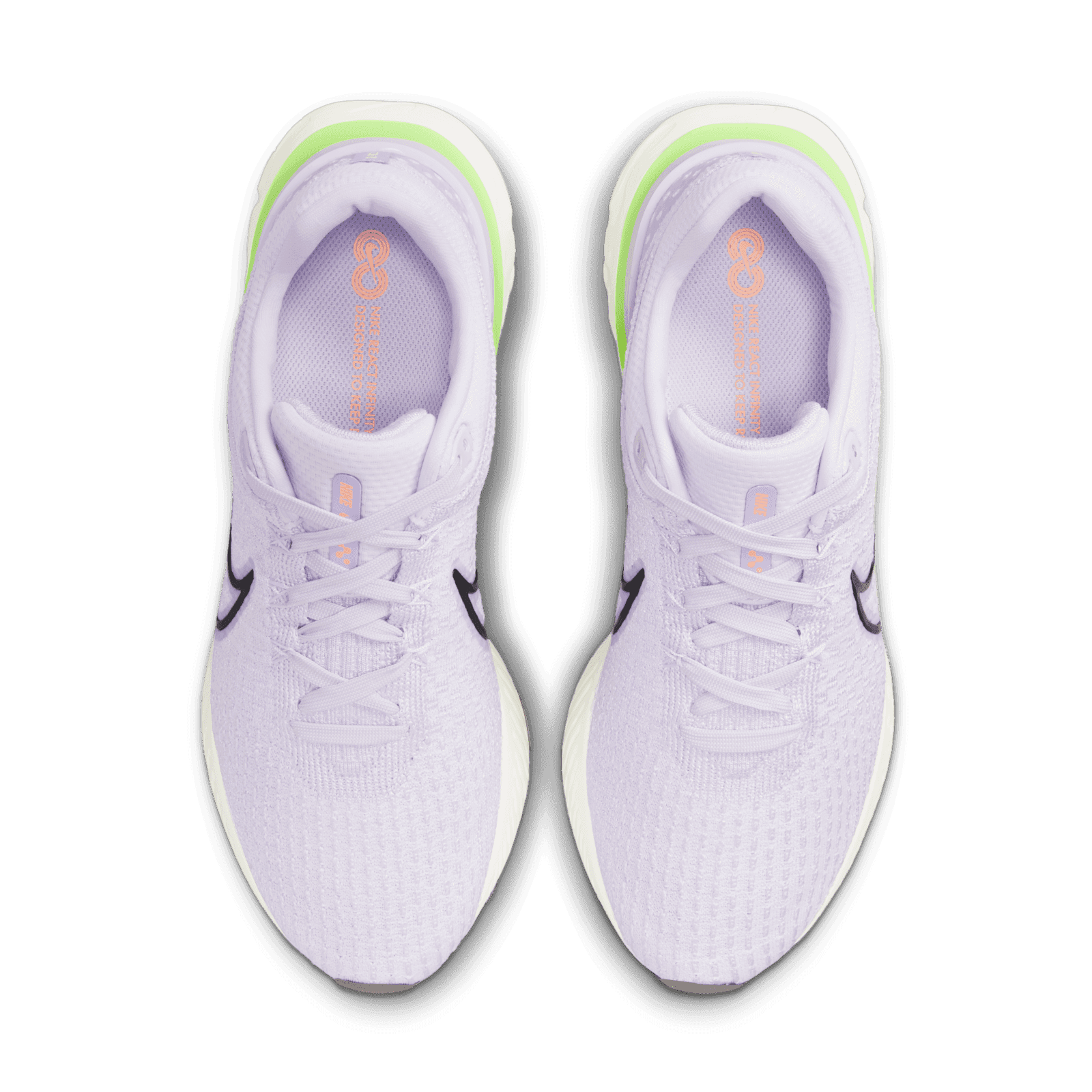 Nike React Infinity Run Flyknit 3 Road Running Shoes in Purple - DH5392 ...