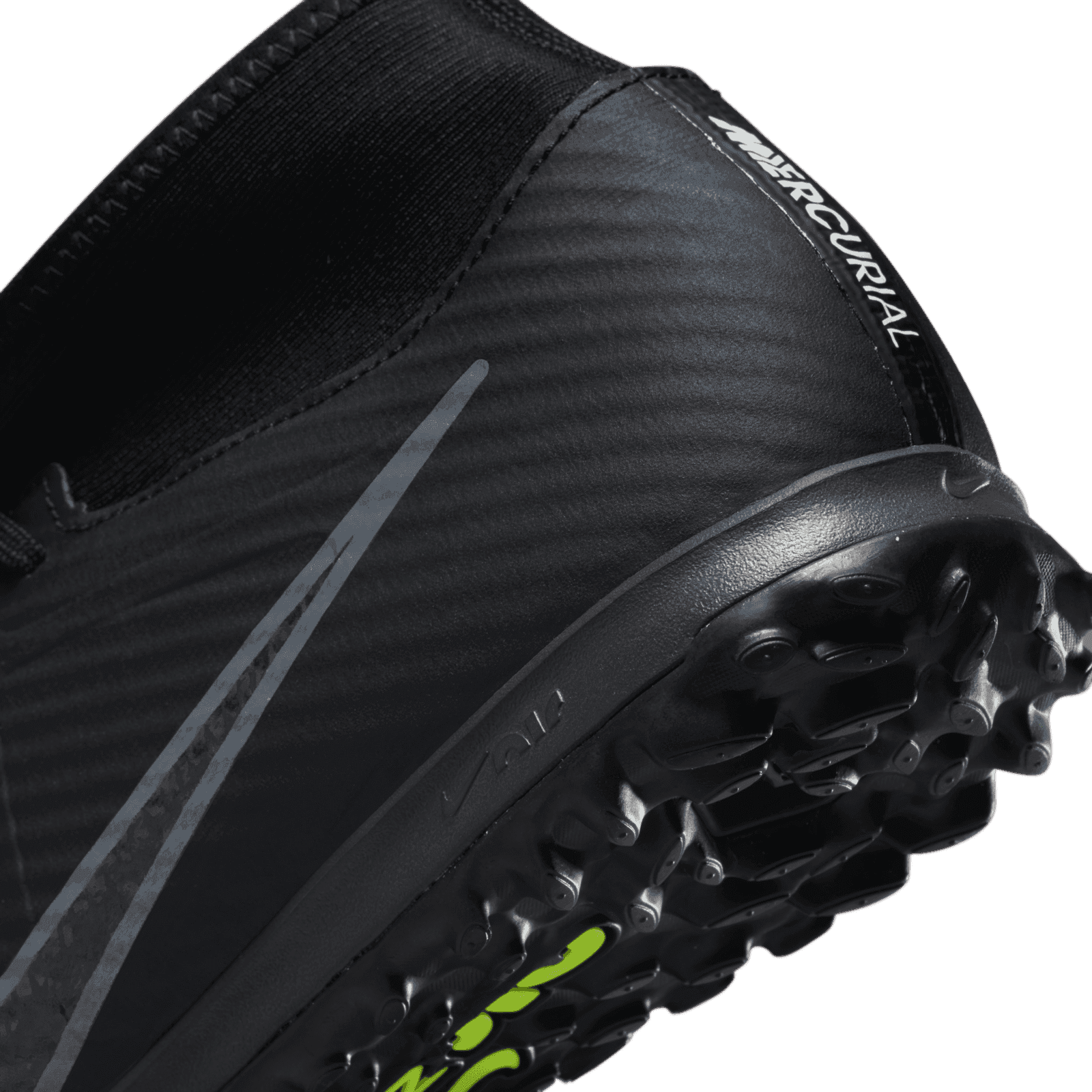 Nike Zoom Mercurial Superfly 9 Academy TF Turf Soccer Shoes in Black ...