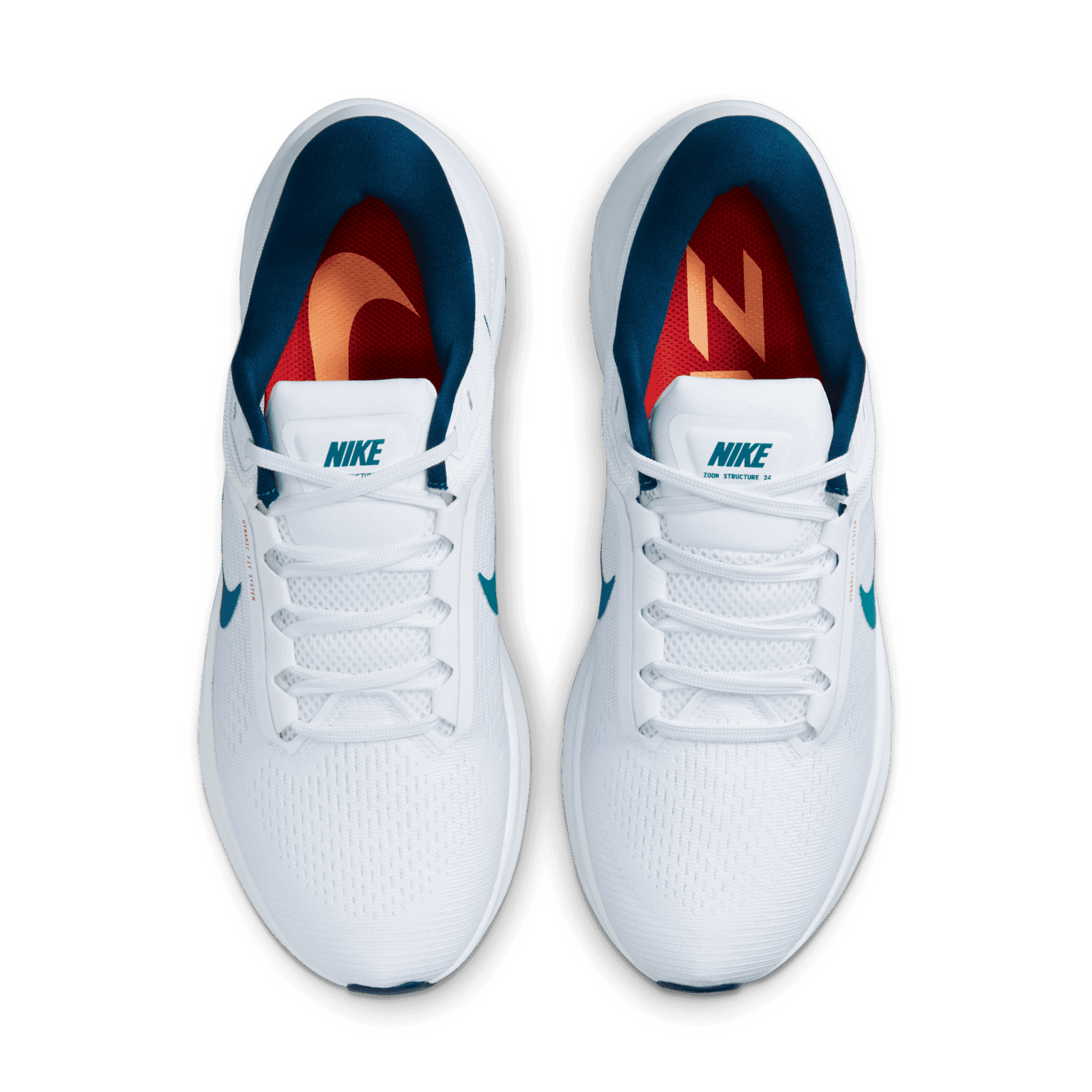 Nike Air Zoom Structure 24 Road Running Shoes in White - DA8535-102 ...