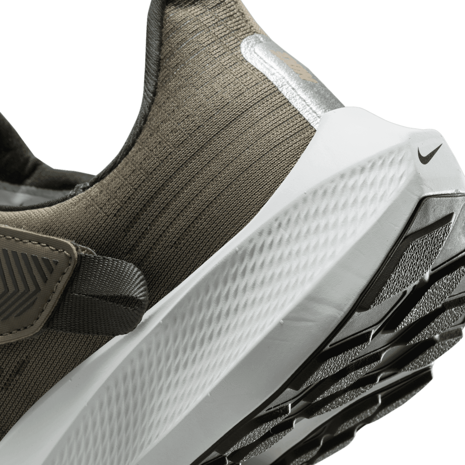 Nike Air Zoom Pegasus FlyEase Easy On/Off Road Running Shoes in Grey ...