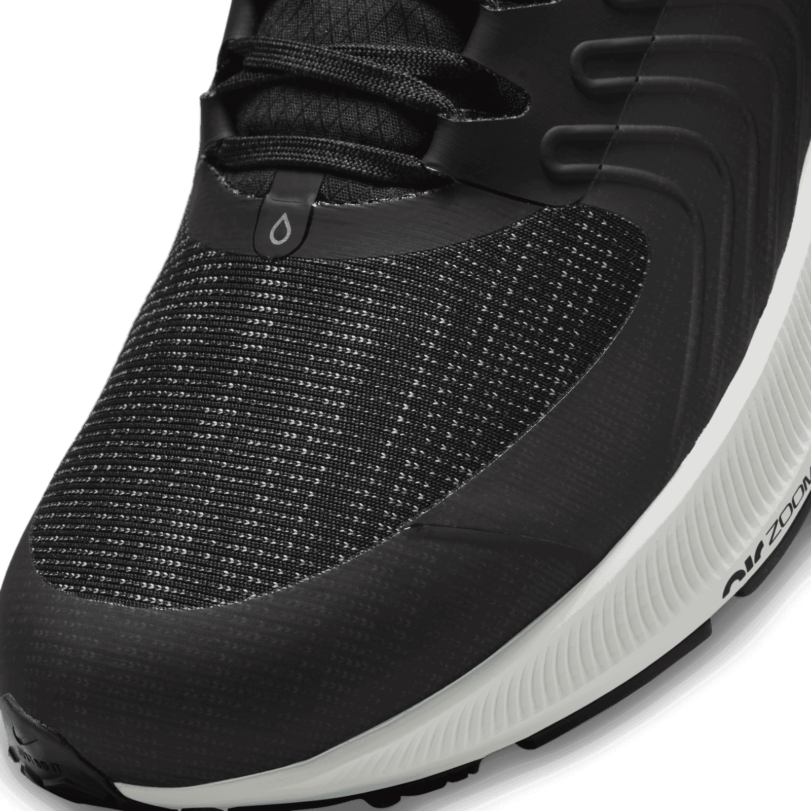 Nike Air Zoom Pegasus 38 Shield Weatherized Road Running Shoes in Black ...