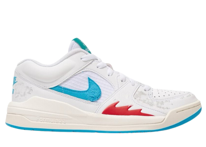 Jordan Stadium 90 SoleFly Formula 1 Miami White Blue