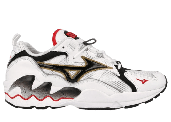 Mizuno Wave Rider 1 White Black Red - D1GA182501 Raffles & Where to Buy