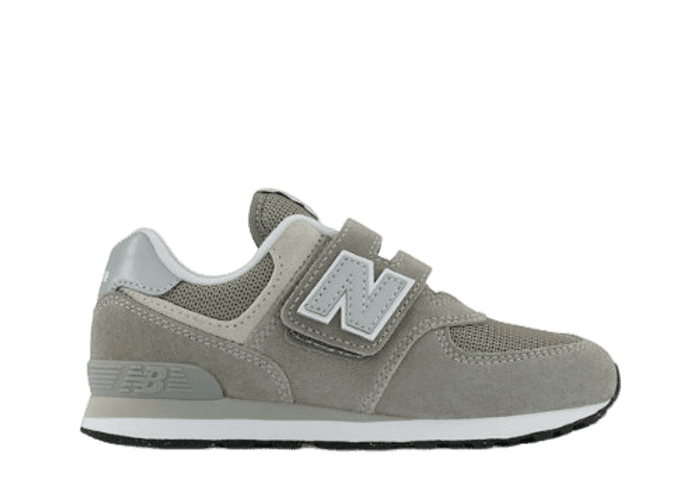 New Balance 574 Core Hook & Loop Grey White (GS) - PV574EVG Release Info